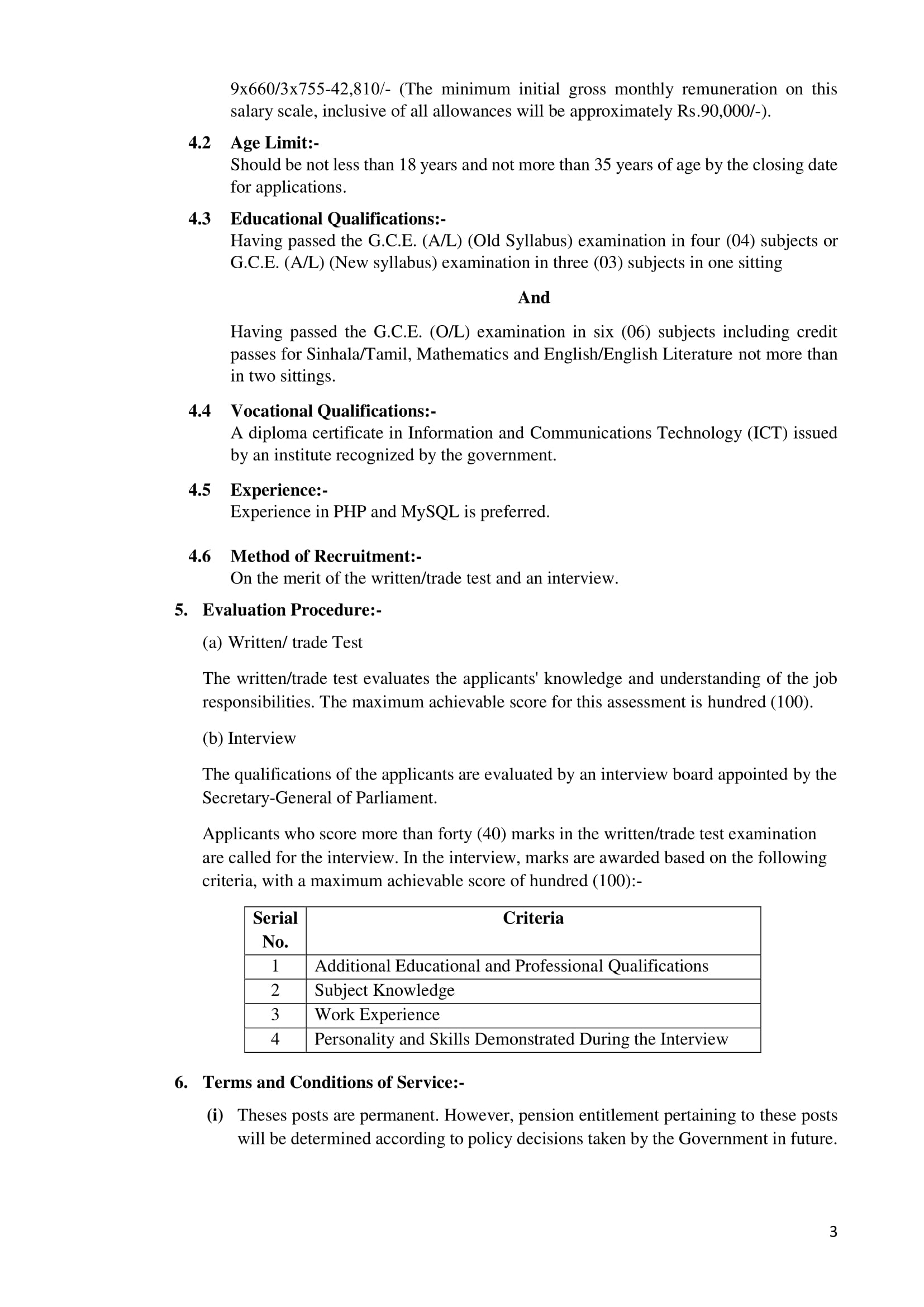 Systems Designer, Database Administrator, Computer Programmer, Assistant Computer Programmer ...